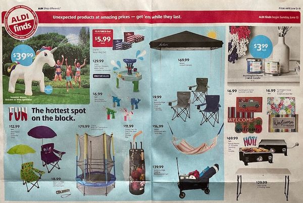 Check Out What's on Sale Next Week at Aldi and More...